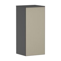 Hansgrohe Xevolos E Halbhochschrank 54214390 400x360x890mm, links, schiefergrau matt, bronze Struktur