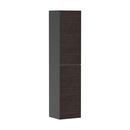Hansgrohe Xevolos E Hochschrank 54220730 400x360x1760mm, links, schiefergrau matt, Eiche dunkel