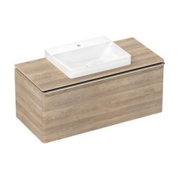 Hansgrohe Xelu Q Konsole 54111230 1180 x 550 mm, Ausschnitt 600 x 480 mm, Eiche Natur