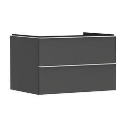 Hansgrohe Xelu Q Waschtischunterschrank 54075700 780x485x550mm, 2 Schubk&auml;sten, diamantgrau matt, mattwei&szlig;