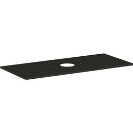 Hansgrohe Xelu Q Konsole 54115910 1180 x 550 mm, Ausschnitt mittig, Aufsatzwaschtisch ohne Hahnloch, diamantgrau matt