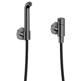 Hansgrohe AXOR One Gie&szlig;rohrset 48655330 mit R&uuml;ckflussverhinderer, polished black chrome