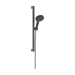Hansgrohe Raindance Alive Select S Duschset 24600340 Brausestange Unica E, 3jet, Bohrabstand 625 mm, brushed black chrome
