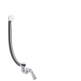 Hansgrohe Flexaplus Komplettset 58318700 Ab- und &Uuml;berlaufgarnitur, mattwei&szlig;