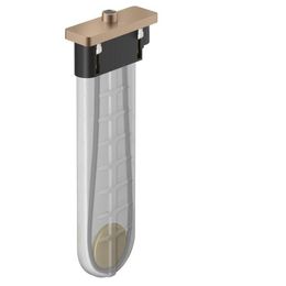 Hansgrohe Axor sBox Wannenrandset softsquare 28017300 polished red gold optic