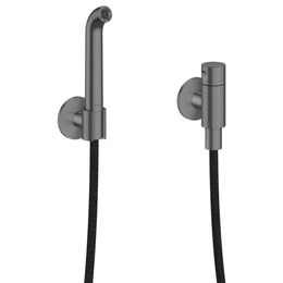Hansgrohe AXOR One Gie&szlig;rohrset 48655340 mit R&uuml;ckflussverhinderer, brushed black chrome