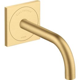 Hansgrohe Elektronik-Waschtischarmatur 38119250 Unterputz, Ausladung 165 mm, brushed gold optic