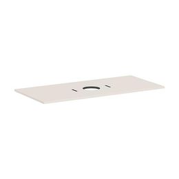 Hansgrohe Xilesa E Konsole 54277780 Ausschnitt mittig, ohne Hahnloch, 1180 x 550 mm, sandbeige matt