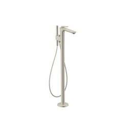 Hansgrohe Axor Citterio C Wannenarmatur 49440800 ohne Struktur, Edelstahl Optik, bodenstehend, Ausladung 194mm