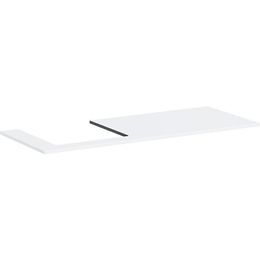 Hansgrohe Xilesa E Konsole 54272700 1375x550mm, Ausschnitt links, mattwei&szlig;