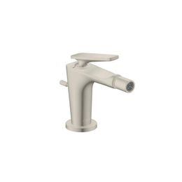 Hansgrohe Axor Citterio C Bidetmischer 49210800 mit Zugstangen Ablaufgarnitur, Edelstahl Optik