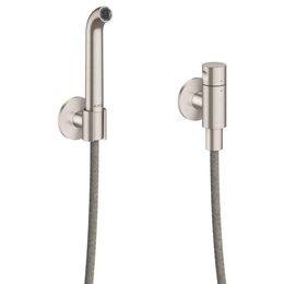 Hansgrohe AXOR One Gie&szlig;rohrset 48655800 mit R&uuml;ckflussverhinderer, Edelstahl Finish