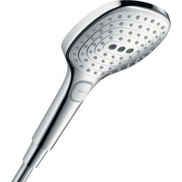 Hansgrohe Raindance Select E 120 3jet 26521400 Handbrause Ecosmart, wei&szlig; chrom
