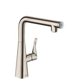 Hansgrohe Metris Select 260 K&uuml;chenarmatur 14847000 chrom, schwenkbarer Auslauf