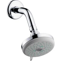 Hansgrohe Kopfbrause Croma 100 Multi 27443000 chrom, mit 3 Strahlarten