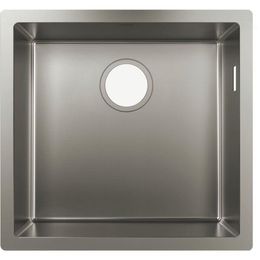 Hansgrohe S719-U400 Unterbausp&uuml;le 43425800 Edelstahl, 1 Hauptbecken