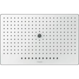 Hansgrohe Rainmaker Select 460 Kopfbrause 24007400 weiss-chrom, 3jet, mit Brausearm 450 mm