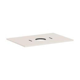 Hansgrohe Xilesa E Konsole 54275780 Ausschnitt mittig, ohne Hahnloch, 780 x 550 mm, sandbeige matt
