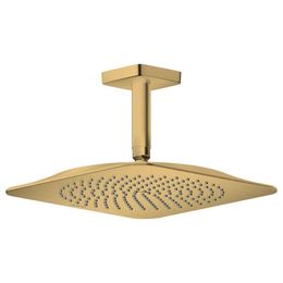 Hansgrohe Axor Citterio C Kopfbrause 270 1jet 28792250 mit Deckenanschluss, brushed gold optic