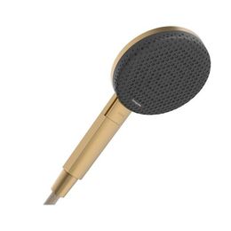 Hansgrohe Raindance Alive Select S 24512140 wassersparend+, 125 mm Duschkopf, 3 Strahlarten, brushed bronze