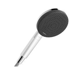 Hansgrohe Raindance Alive Select S 24512000 wassersparend+, 125 mm Duschkopf, 3 Strahlarten, chrom