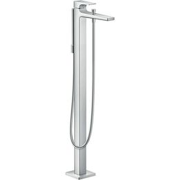 Hansgrohe Metropol Wannenarmatur 32532000 chrom, bodenstehend, mit Zungengriff