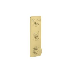 Hansgrohe Axor Citterio C Thermostatmodul 380/120, 49700950 Unterputz, mit Platte f&uuml;r 2 Verbraucher