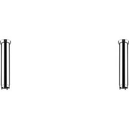 Hansgrohe AXOR ShowerSolutions Verl&auml;ngerung Set 13603950 230 mm f&uuml;r Deckenbefestigung ShowerHeaven 1200/300 4jet, Brushed Brass