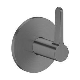 Hansgrohe AXOR One Absperrventil 48772340 Unterputz, brushed black chrome, mit Hebelgriff