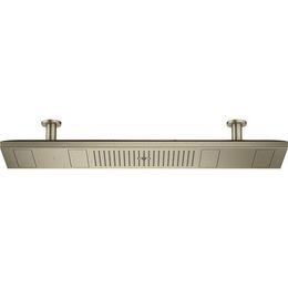 Hansgrohe Axor ShowerHeaven Kopfbrause 1200 4jet Axor 12427820 brushed nickel, mit Lichtm.3500 K