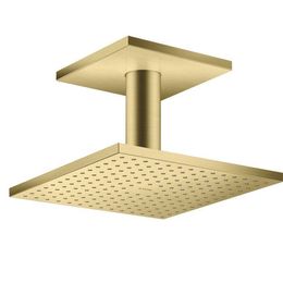 Hansgrohe Axor Kopfbrause 35308950 mit Deckenanschluss, brushed brass