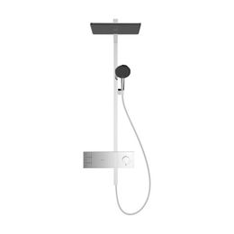 Hansgrohe Raindance Alive Q Duschsystem 24590000 2 Strahlarten mit ShowerSelect Comfort, 12 l/min, chrom