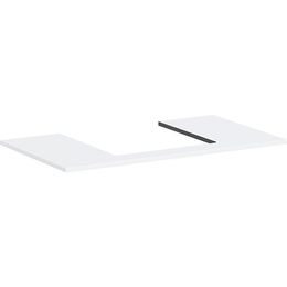 Hansgrohe Xilesa E Konsole 54270700 Ausschnitt mittig, 980 x 550 mm, mattwei&szlig;