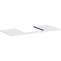 Hansgrohe Xilesa E Konsole 54271700 Ausschnitt mittig, 1180 x 550 mm, mattwei&szlig;