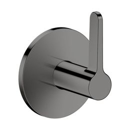 Hansgrohe AXOR One Absperrventil 48772330 Unterputz, polished black chrome, mit Hebelgriff