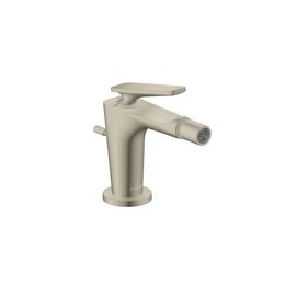 Hansgrohe Axor Citterio C Bidetarmatur 49210820 ohne Struktur, brushed nickel, Ausladung 113mm, Zugstangen Ablaufgarnitur