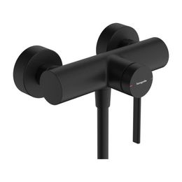 Hansgrohe Zesis S Einhebel-Duscharmatur 74621670 Aufputz, schwarz matt