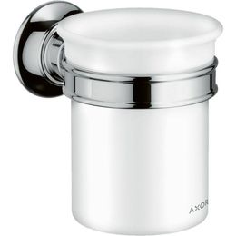 Hansgrohe Zahnbecher Axor Montreux 42134000 Keramik, Halter Metall, chrom