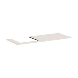 Hansgrohe Xilesa E Konsole 54272780 1375x550mm, Ausschnitt links, sandbeige matt