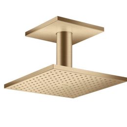 Hansgrohe Axor Kopfbrause 35312140 mit Deckenanschluss, brushed bronze