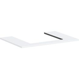 Hansgrohe Xilesa E Konsole 54269700 Ausschnitt mittig, 780 x 550 mm, mattwei&szlig;