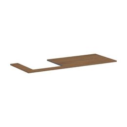 Hansgrohe Xilesa E Konsole 54272550 1375x550mm, Ausschnitt links, Eiche Kaschmir