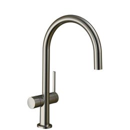 Hansgrohe Talis M54-220 K&uuml;chenarmatur 72805800 Ger&auml;teabsperrventil, 1jet, Edelstahl Finish