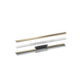 Hansgrohe Drain Duschrinne 42526140 800mm, Fertigset, zur Wandmontage, brushed bronze
