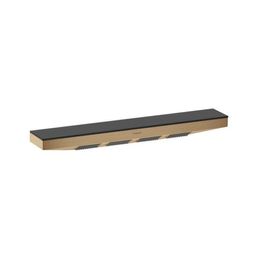 Hansgrohe Rainfinity Schulterbrause 26243140 Brausekopfgr&ouml;&szlig;e 502x80mm, mit Duschablage, brushed bronze