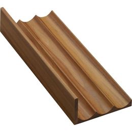 Hansgrohe IntraStoris Inneneinteilung 54229630 f&uuml;r Schubkasten, Modul, 140x320mm, Nussbaum dunkel