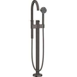 Hansgrohe Axor One Wannenarmatur 48440340 Ausladung 220mm, bodenstehend, brushed black chrome
