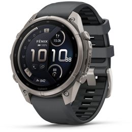 Garmin Fenix 9 Pro 47MM Titan Sportuhr - Gr&ouml;&szlig;e Einheitsgr&ouml;&szlig;e - grau