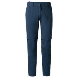 Vaude Farley Stretch ZO II Zipphose Damen - Gr&ouml;&szlig;e 36 - blau