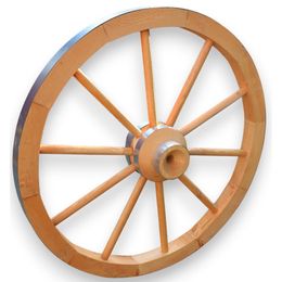 Kiehn-Holz Holzrad Kiefernholz honigbraun &Oslash; 90 x 22 cm